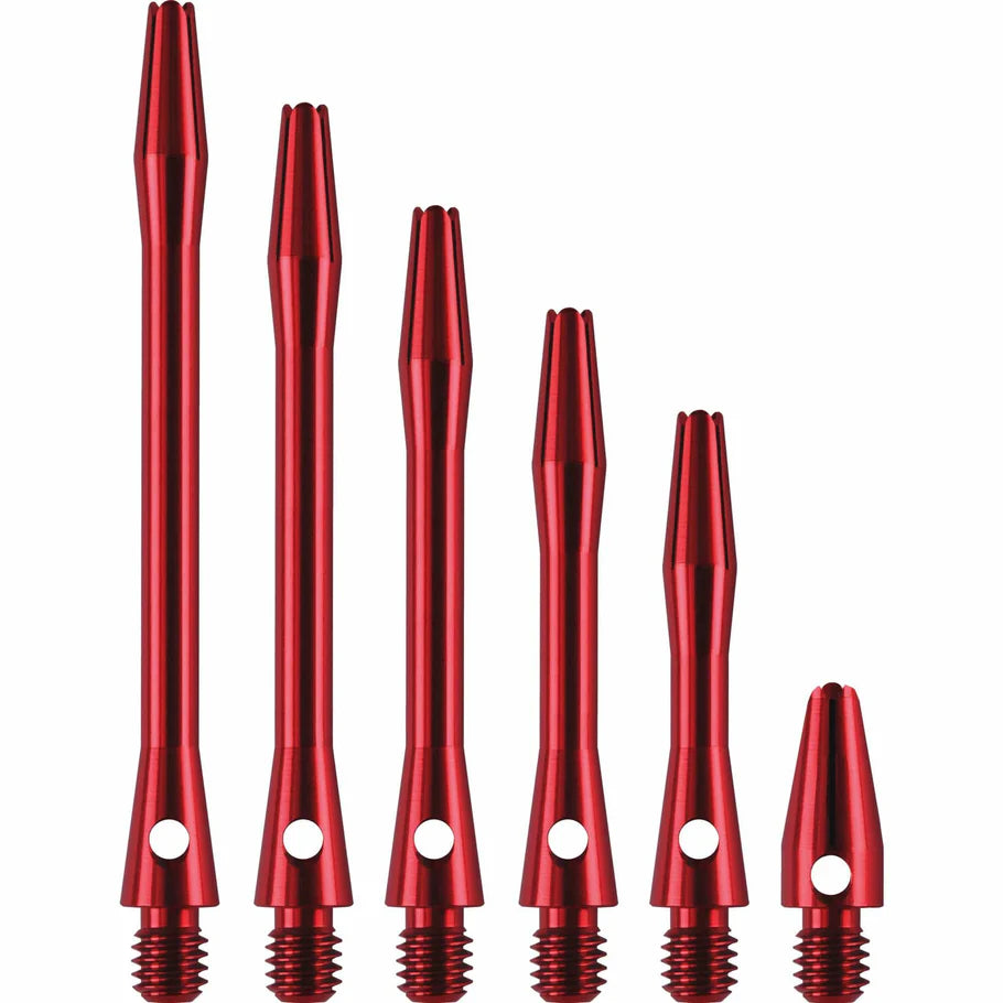 Aluminium Shafts Red | Designa – Dart Nation